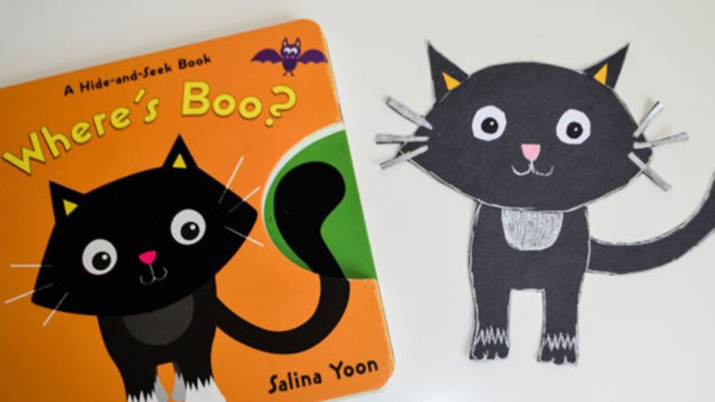 Halloween Crafts for Kids: Where’s Boo? - The Baby Bump Diaries