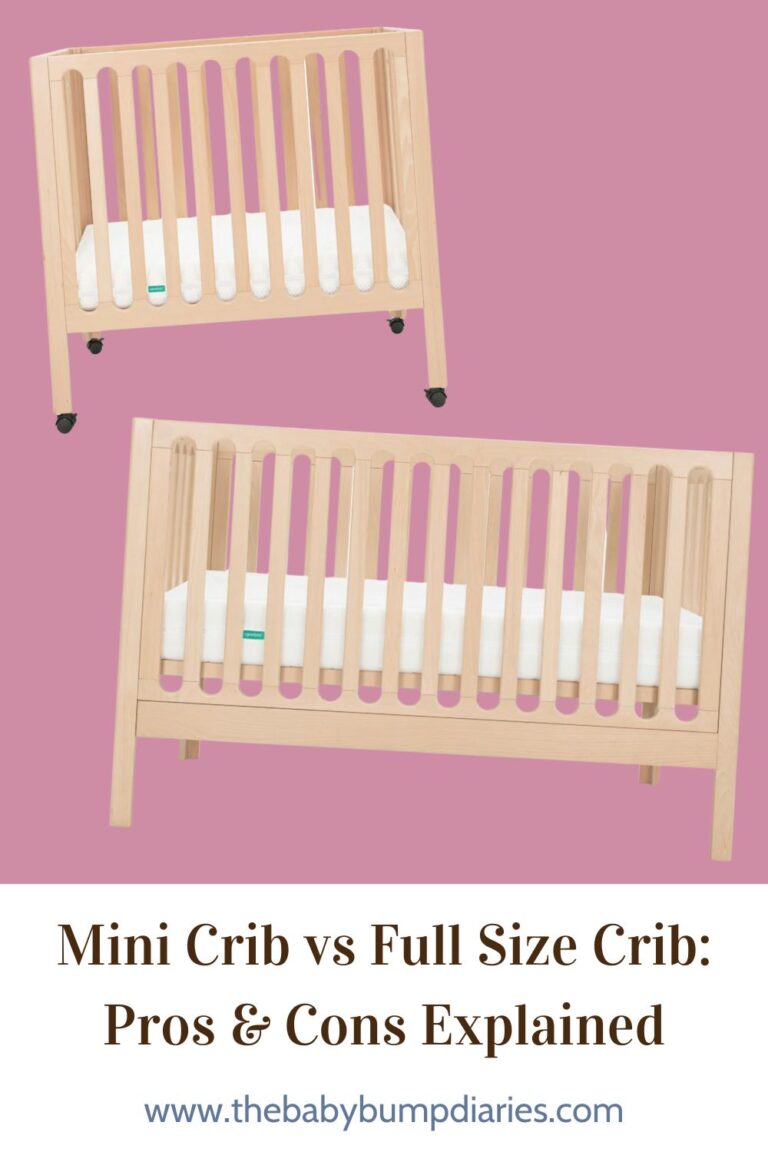 Mini Crib vs Full Size Crib: Pros & Cons Explained - The Baby Bump Diaries